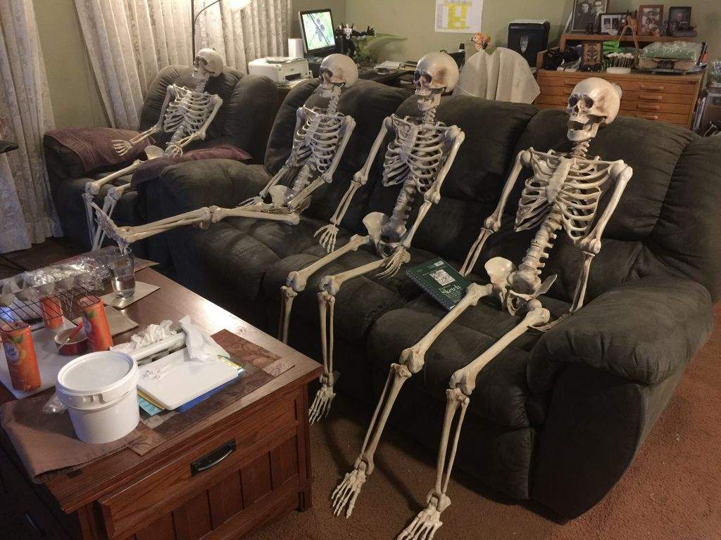 Skeletons On Couch Onalaska United Methodist Church